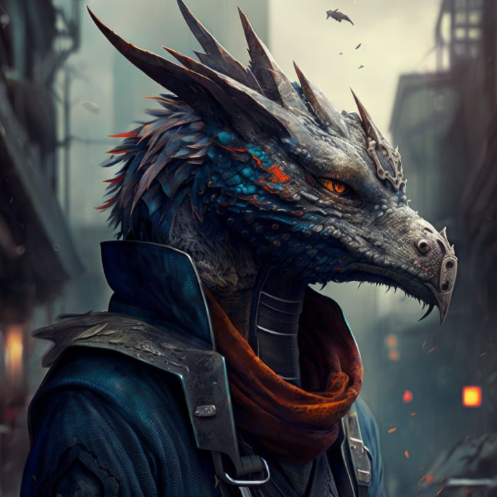 Dragonborn: City of Flames - Imageers - Digital Art & AI, Fantasy ...