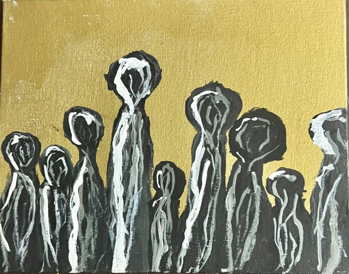 Shadow people - Roten Design - Paintings & Prints, People & Figures ...