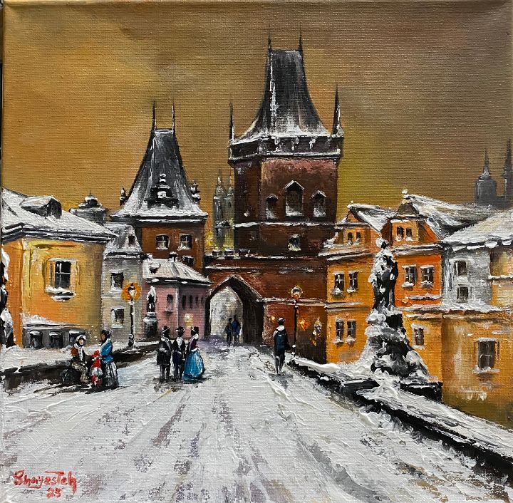 Acrylic on canvas - Atesh gallery - Paintings & Prints, Buildings ...