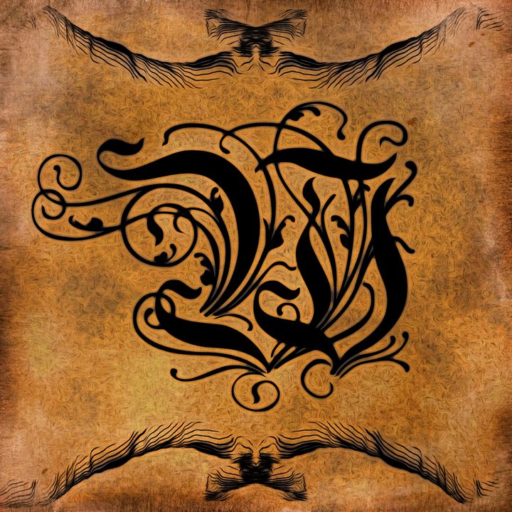 Beautiful Monogram Letter W - Calligraphy - Digital Art & AI, Still ...