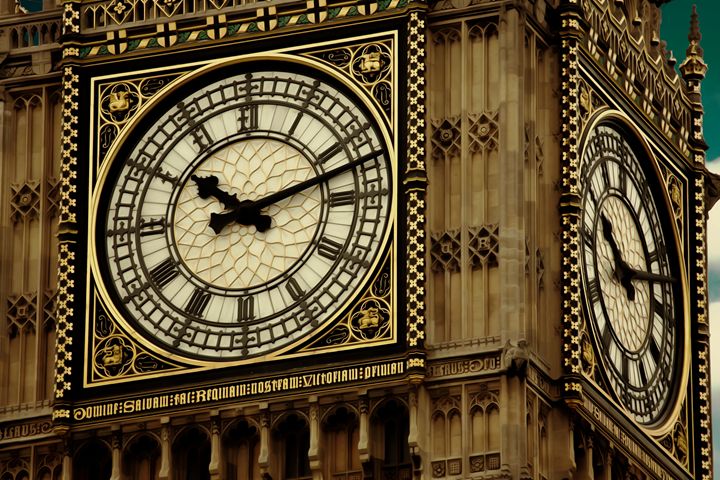 Big Ben - Calligraphy - Digital Art & AI, Buildings & Architecture ...