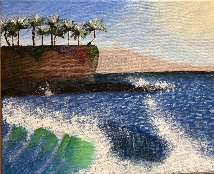 Shore break - Ana’s Art - Paintings & Prints, Landscapes & Nature ...