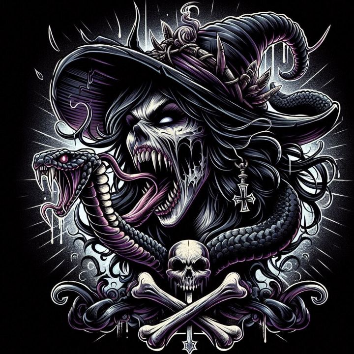 Skull art, gothic designs - Subli-Magic artwork - Digital Art & AI ...