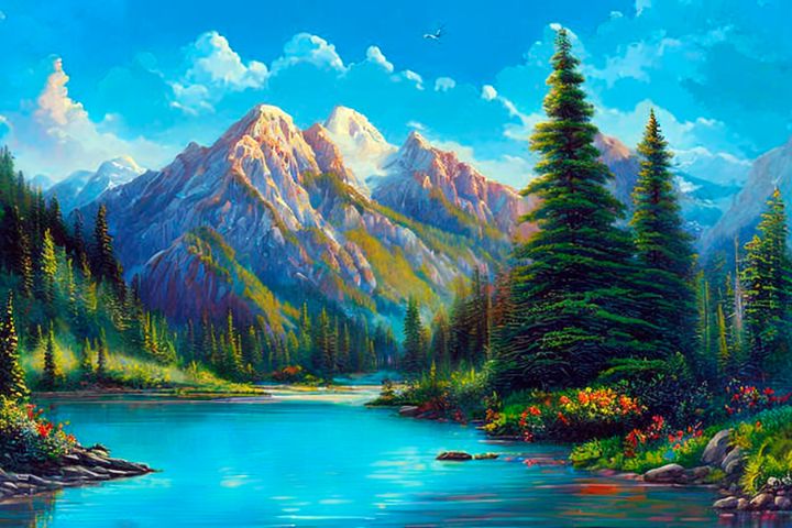 The American Landscape - Restored Art Studio - Paintings & Prints ...