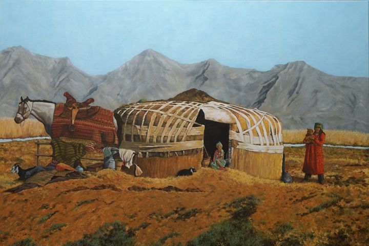 Yurt - An Luthart - Paintings & Prints, Ethnic, Cultural, & Tribal ...