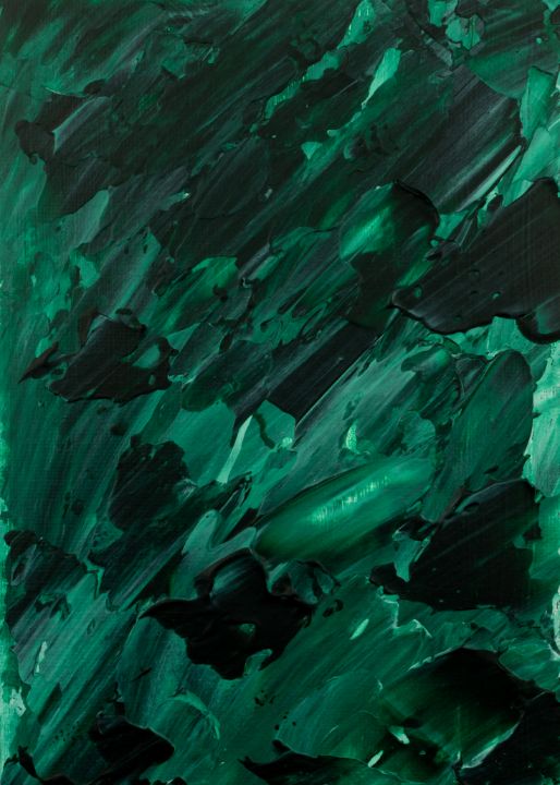 Green I - Joseph Jacobs - Paintings & Prints, Abstract, Color - ArtPal