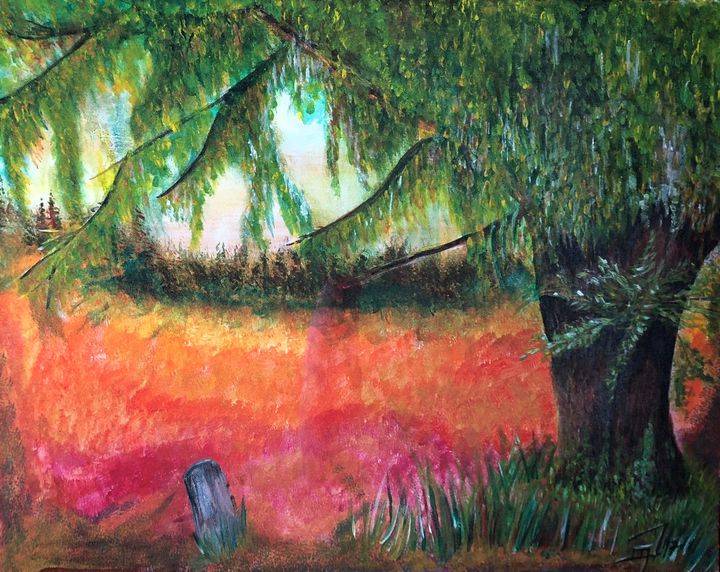 Oak Spirit - Jennifer Lynn Steele - Canadian Artist - Paintings ...