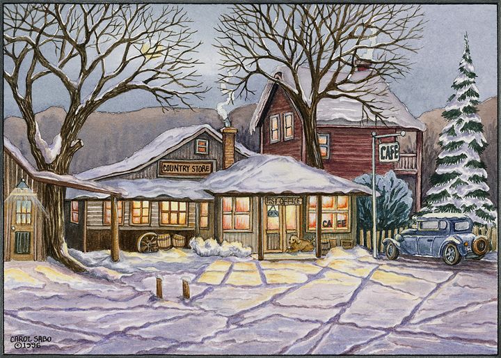 Old Country Store Paintings