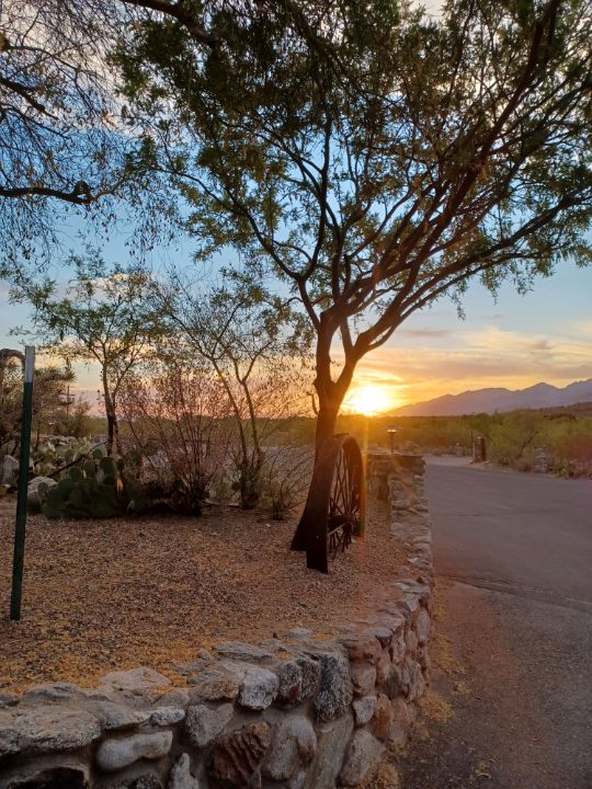 Take the wheel - Sunset at the Ranch - Photography, Landscapes & Nature ...