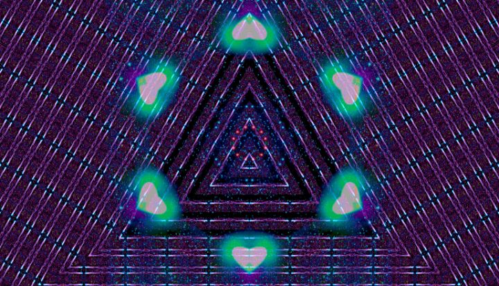 Cosmic Heart Code - Yantras and such. - Digital Art & AI, Abstract ...
