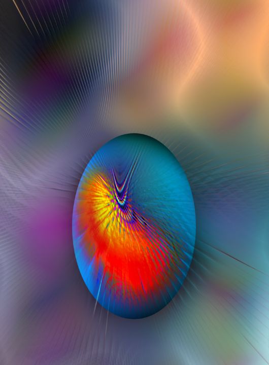 ` A Beginning ` - Gordon Stead - Digital Art & AI, Abstract, Other ...
