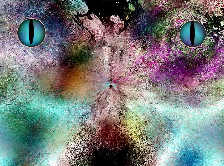 ` Catnip Trance ` - Gordon Stead - Digital Art & AI, Abstract, Other ...