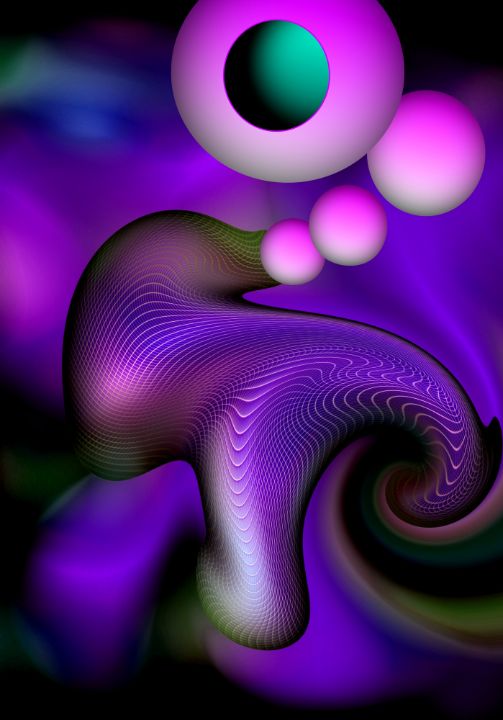 ` Making Sphericals ` - Gordon Stead - Digital Art & AI, Abstract ...