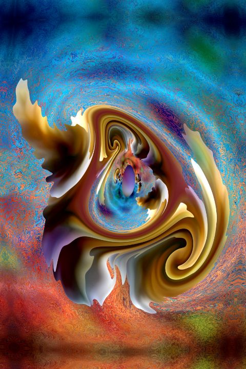 ` Talk To The Hand ` - Gordon Stead - Digital Art, Abstract, Other ...