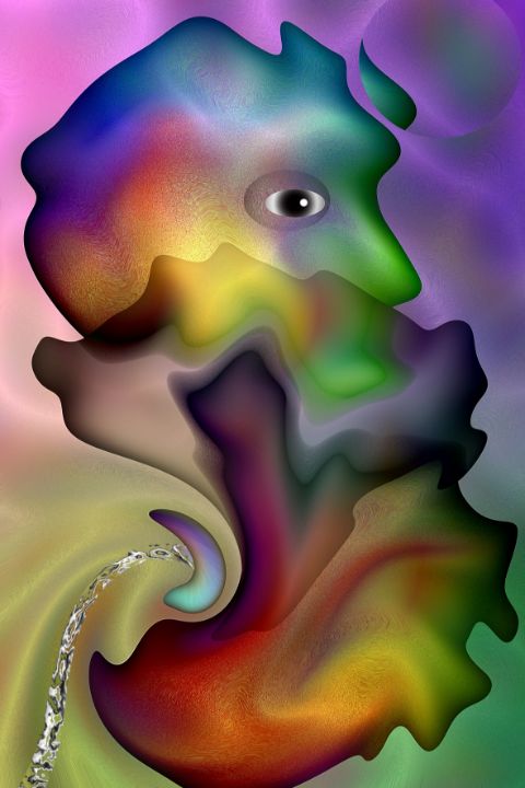 ` Shroom With A View ` - Gordon Stead - Digital Art, Abstract, Other ...
