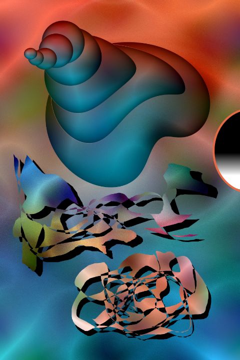 ` Out For A Float ` - Gordon Stead - Digital Art & AI, Abstract, Other ...
