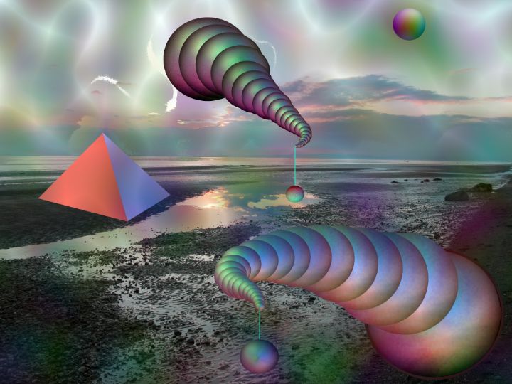 ` After We Are All Gone ` - Gordon Stead - Digital Art & AI, Abstract ...