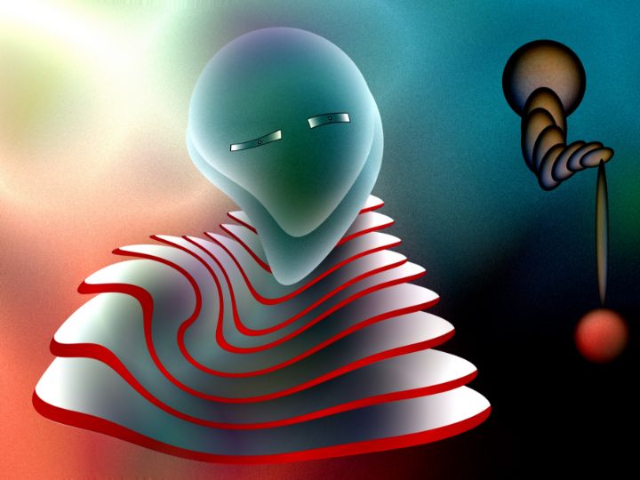 ` Observation Of Innocence ` - Gordon Stead - Digital Art, Abstract ...