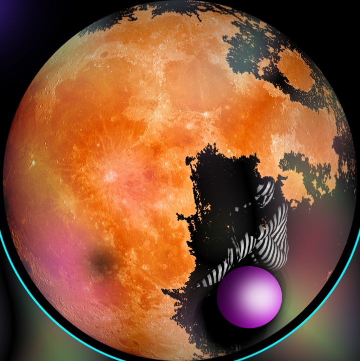 ` Little Luna ` - Gordon Stead - Digital Art, Abstract, Other Abstract ...