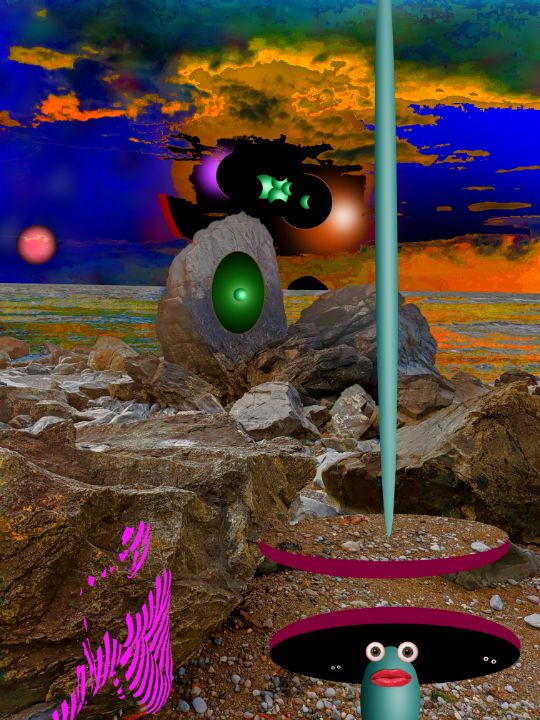 ` Discovering Stuff ` - Gordon Stead - Digital Art, Abstract, Other ...