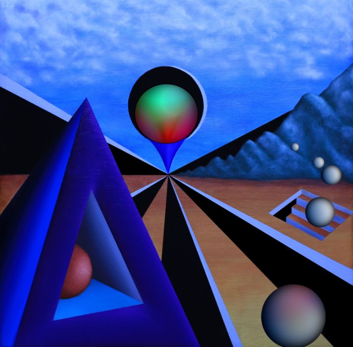 ` Wisdom Valley ` - Gordon Stead - Digital Art & AI, Abstract, Other ...