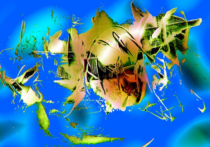 ` Rather Fragged ` - Gordon Stead - Digital Art & AI, Abstract, Other ...