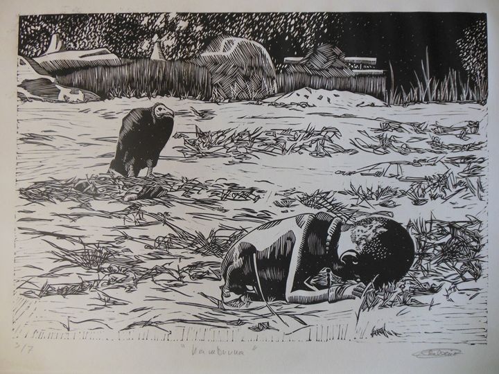 Hambruna (hunger) - Rubén Moreno Iniesto - Drawings & Illustration ...