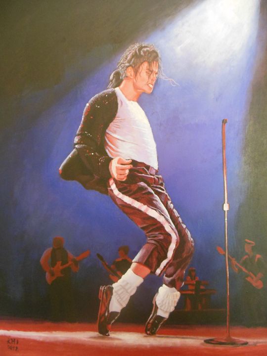 Michael - Rubén Moreno Iniesto - Paintings & Prints, People & Figures ...