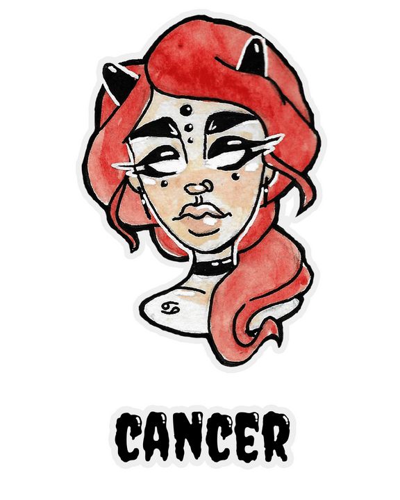Cancer Zodiac Sticker Set - Kimber Lee - Crafts & Other Art, Stickers ...