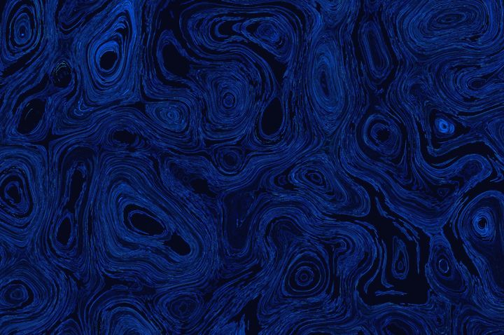 Blood Blue Fire Stone 1 - Sherrie D. Larch - Digital Art & AI, Abstract ...