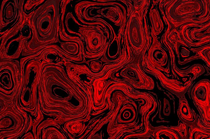 Blood Orange Red Fire Stone 3 - Sherrie D. Larch - Digital Art & AI ...