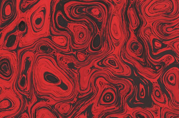 Blood Red Fire Stone 1 - Sherrie D. Larch - Digital Art, Abstract ...