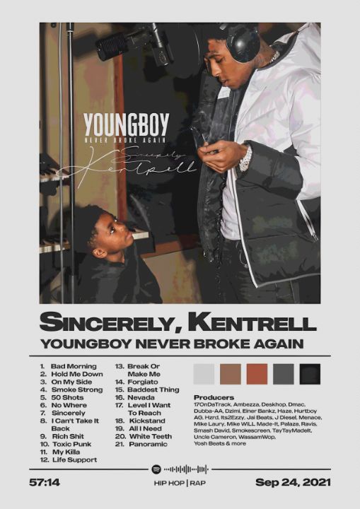 Youngboy Never Broke Again Album - Album Cover - Digital Art & AI ...