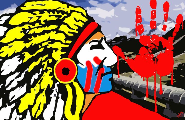 We Are Water by Jesse Raudales - Jesse Raudales - Paintings & Prints ...