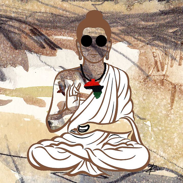 Buddha by Jesse Raudales - Jesse Raudales - Paintings & Prints ...