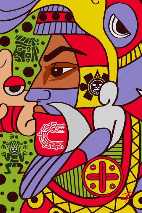 Yum Kaax by Jesse Raudales - Jesse Raudales - Paintings & Prints ...