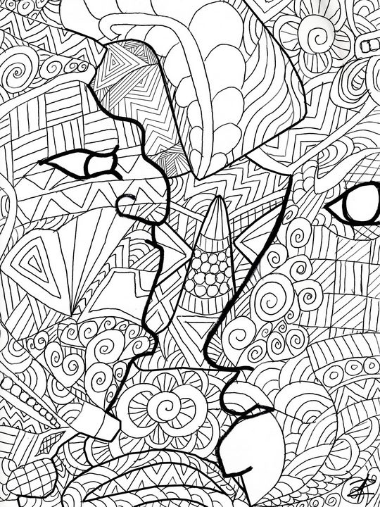 New Myan Line Art by Jesse Raudales - Jesse Raudales - Drawings ...