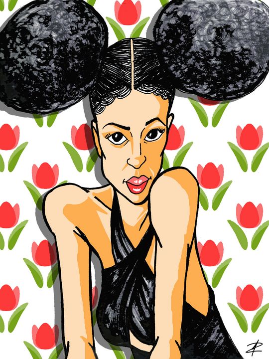 Ciara caricature drawing - Jesse Raudales - Drawings & Illustration ...