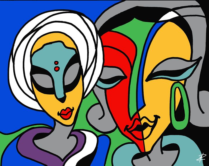 NEVERLAND - Jesse Raudales - Paintings & Prints, Abstract, Other ...