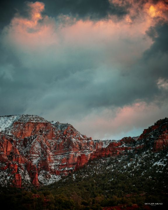 Blue Sedona Sunset - Magnificent Reality - Photography, Landscapes ...