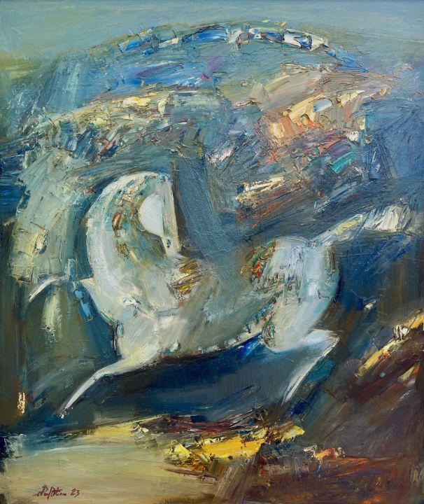 Rider of the Storm - Narinart Armgallery - Paintings & Prints, Sports ...