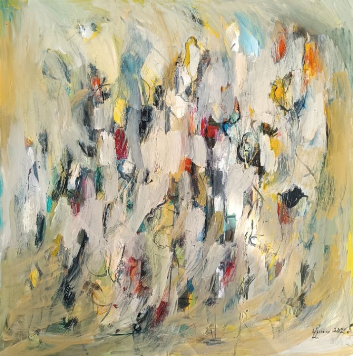Memory in Motion - Narinart Armgallery - Paintings & Prints, Abstract ...