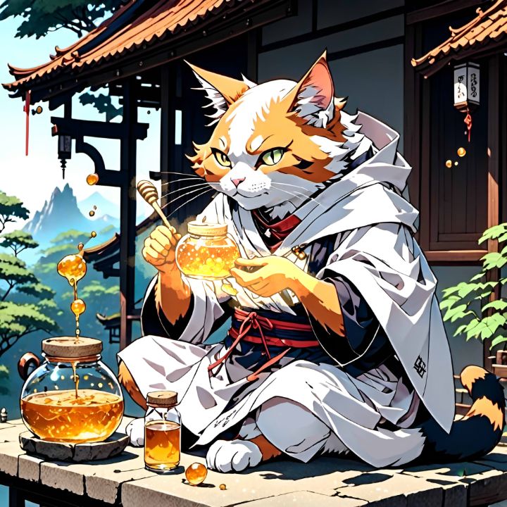 The honey Wizard - Nopedotjpeg - Digital Art & AI, Fantasy & Mythology ...