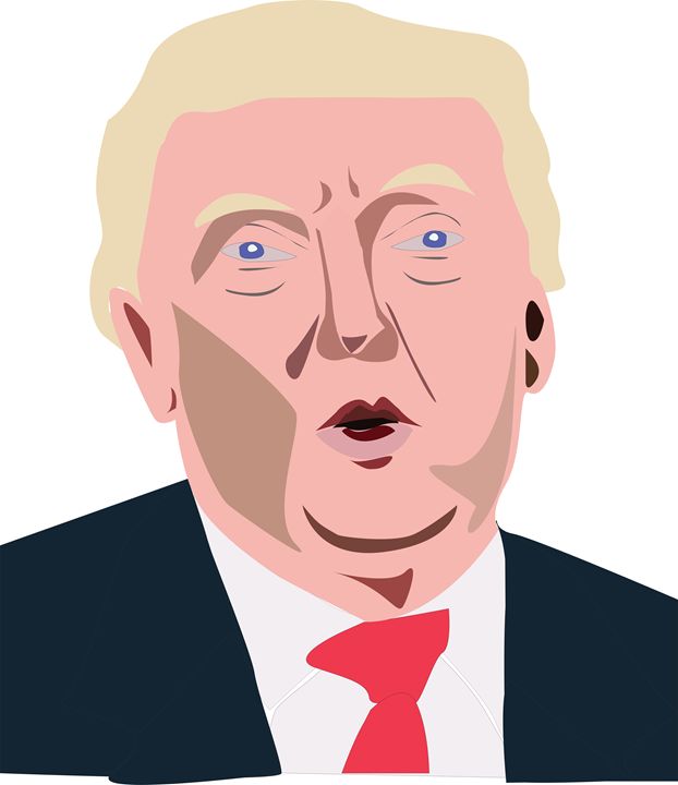donald trump - World of Illustrations - Drawings & Illustration, People ...