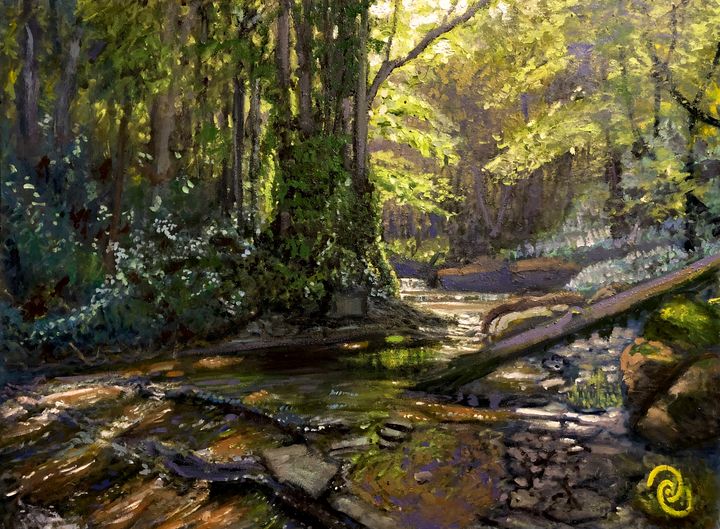 Sanctuary - BCJ - Paintings & Prints, Landscapes & Nature, Rivers ...