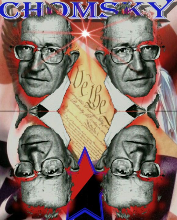 Noam Chomsky and the Constitution - F.R.@.M.E.X - Digital Art, Politics ...