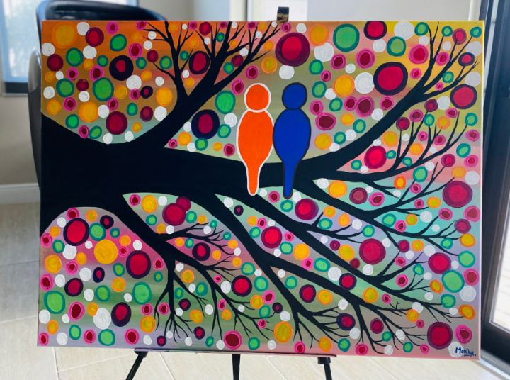 Together We - Handmade art by Monika - Paintings & Prints, Animals ...