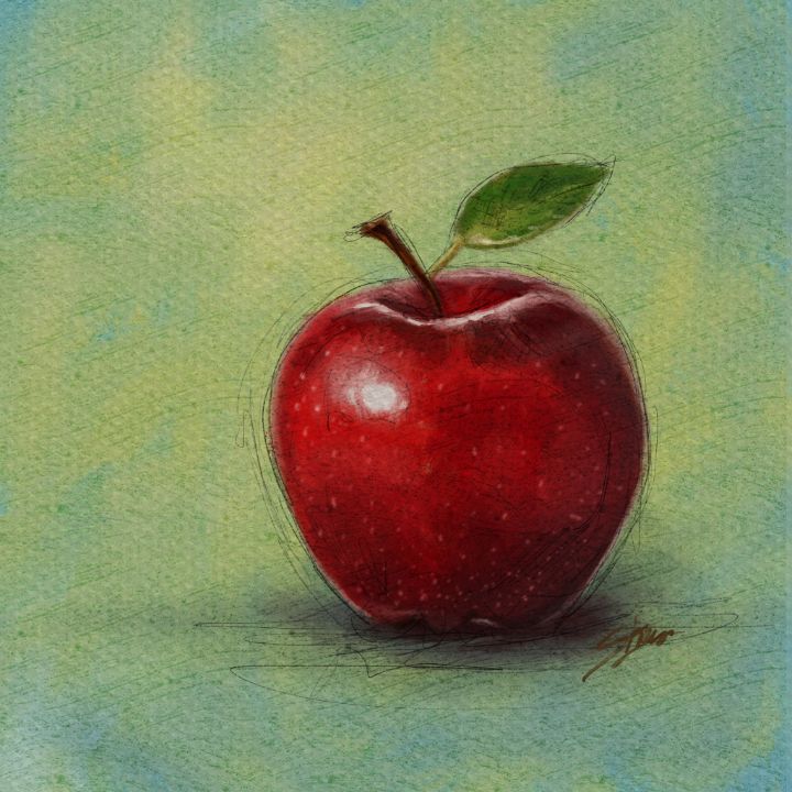 Apple - Alchemy Artisan Works - Digital Art, Food & Beverage, Fruit ...