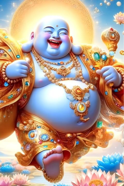 Buddha of Abundance and Prosperity - Spectra - Paintings & Prints ...