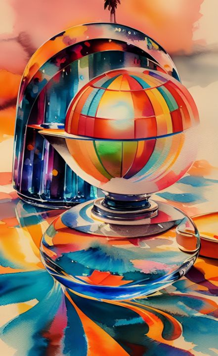 Abstract art of crystal - Spectra - Digital Art & AI, Abstract, Other ...
